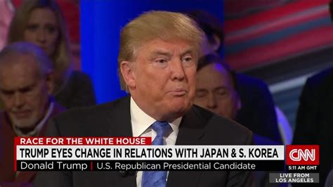 Japan South Korea Hit Back At Trumps Nuclear Comments Cnnpolitics