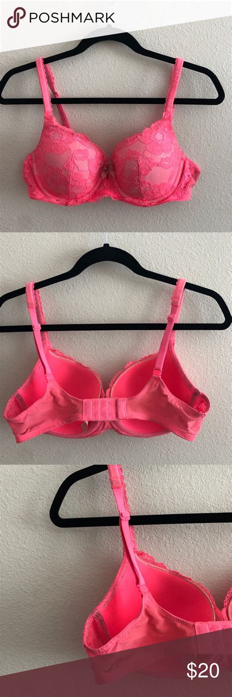 Victorias Secret Lace Demi 34d Victorias Secret Bra Beautiful Pink
