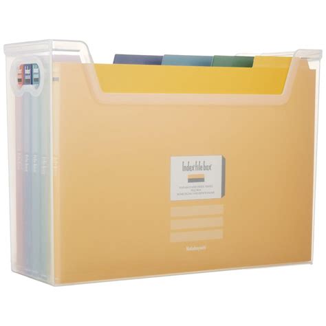 ナカバヤシ インデックスファイルボックス フボi F1c クリア Wonder Shop 通販 Yahoo ショッピング
