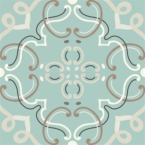 Seamless Ornamental Tile Background Stock Vector Illustration Of Antique Arabesque 43814711
