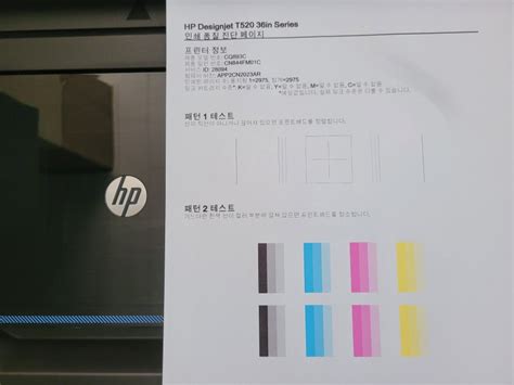 충북 진천 무한잉크 출장수리 Hp T520 36인치 플로터 무한잉크 Hp 711 헤드 수리 및 리셋 처리 네이버 블로그
