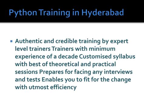 PPT Python Training Hyderabad Png PowerPoint Presentation Free