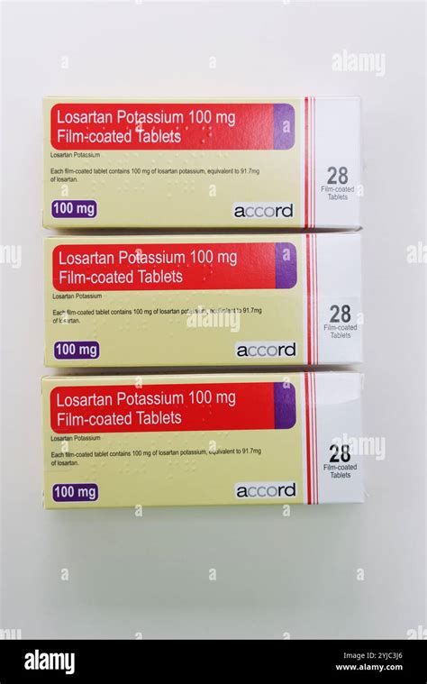 Losartan Blood Pressure Tablets 100mg 14 November 2024 Picture By