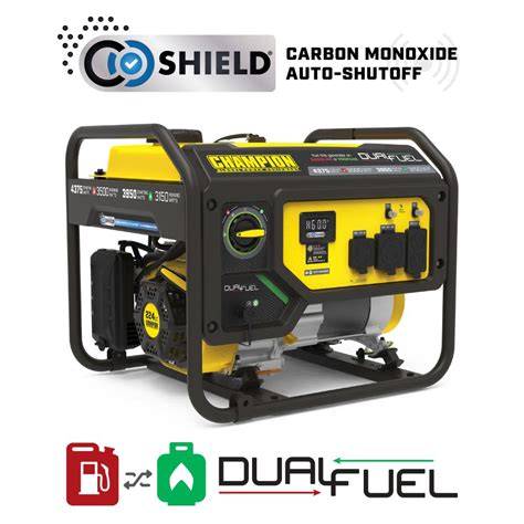 Champion Power Equipment 3500 Watt Dual Fuel Rv Ready Portable