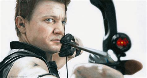 Hawkeye Drawing By Quelchii On Deviantart