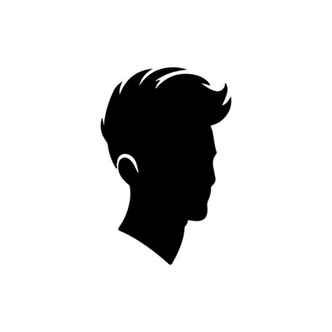 Elegant Hairstyles For Modern Men 47114033 Vector Art At Vecteezy