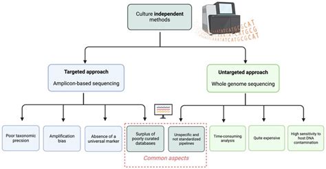 Schematic Representation Of Current Limitations In Culture Independent