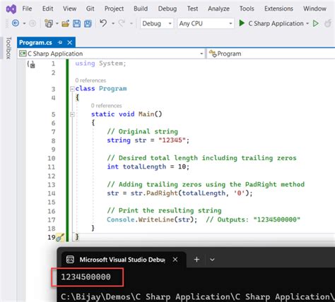 How To Add Trailing Zeros To A String In C Net AspDotnetHelp