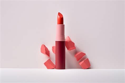 어두운 배경에 빨간 립스틱을 바른 금색 립스틱 3d 그림 립스틱 3d 렌더링 고화질 사진 사진 배경 일러스트 및 사진 무료 다운로드 Pngtree