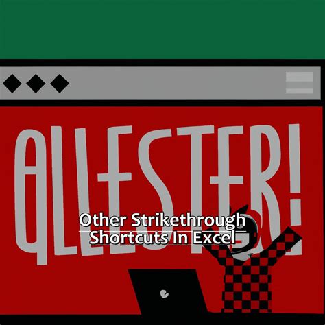 Strikethrough In Excel Shortcut Key Manycoders
