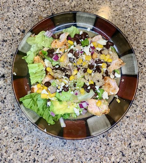Southwest Quinoa Salad With Optional Chili Chicken Fricken Kitchen