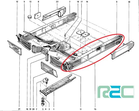 Longeron Complet Côté Gauche Renault 4l Retro Car Concept