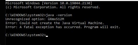 could not create the java virtual machine tried every fix online and