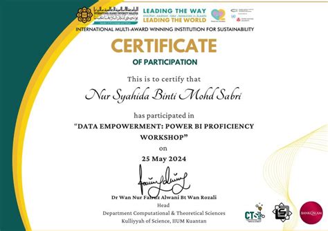 Nur Syahida On Linkedin Powerbi Continuouslearning