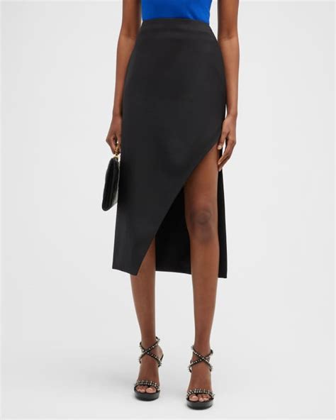 Akris Stretch Wool Pencil Skirt Neiman Marcus