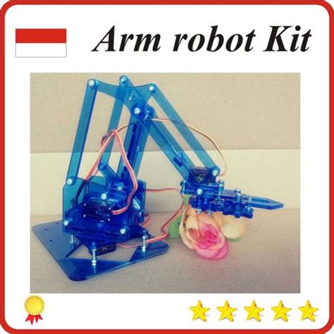 Jual Robot Lengan Arm Gripper Arduino Frame Only Kota Palembang Kit Robot Tokopedia