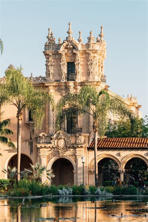 Balboa Park Architecture Stock Image Image Of Diego Lily 9012817