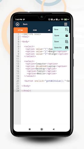 دانلود برنامه Html Editor اندروید بازار