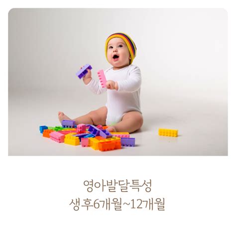 육아정보 Tip 영아발달 특성 생후 6~12개월 네이버 블로그