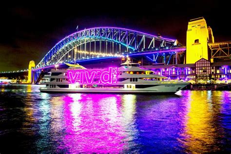 2023 VIVID Lights Sydney Harbour Cruise Reserve Now