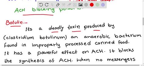 ⏩solvedwhat Are The Acetylcholine Blocking Poisons How Do They Act