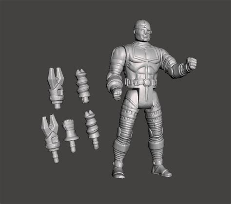 🏹 Super Powers Cyborg・ Stl File For ・cults