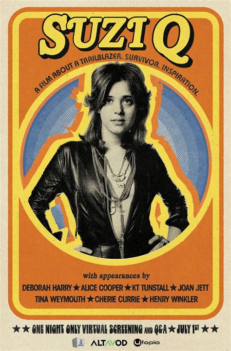 Suzi Q Documentary Trailer Rocks Out With Trailblazing Icon Suzi Quatro