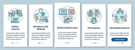 Mobile App Page Screen For Onboarding With Blue Gradient Conflict Resolution Vector Gradient