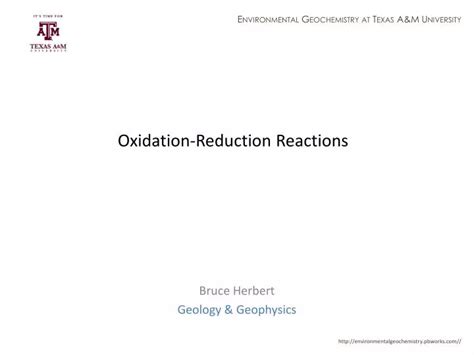 Ppt Oxidation Reduction Reactions Powerpoint Presentation Free Download Id