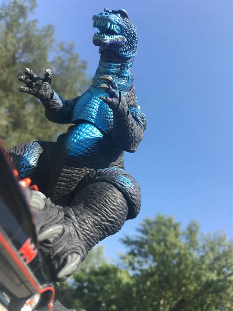 Godzilla Attacks Gotham R Batman