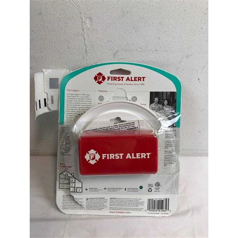 First Alert Battery Powered Electrochemicalionization Smoke And Carbon