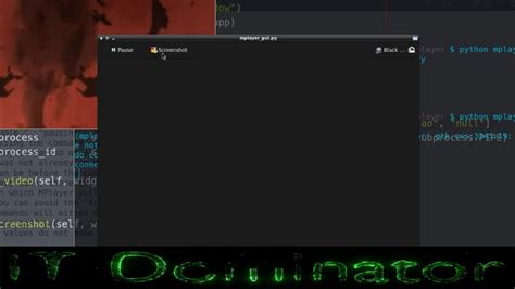 Python Gui Gtk Glade Gtkdrawingarea Mplayer Youtube