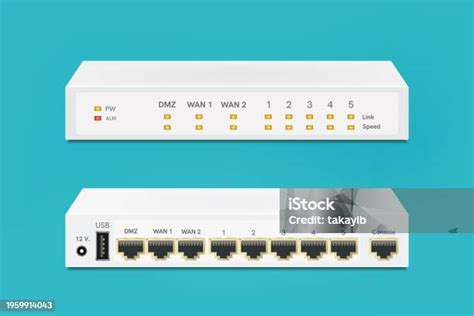 Hardware Firewall Stock Illustration Download Image Now Router