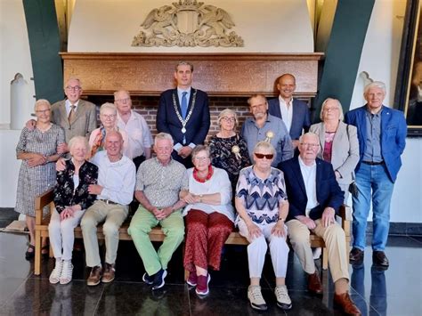 Wouter Kolff Samen Met Wethouder Rik Van Der Linden
