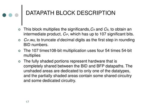 ppt a combined decimal and binary floating point multiplier