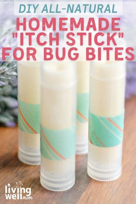 Homemade Itch Stick Natural Bug Bite Relief With Essential Oils