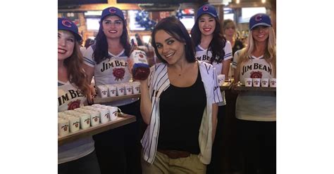 Jim Beam And Mila Kunis Kick Off Historic Chicago Cubs Partnership With