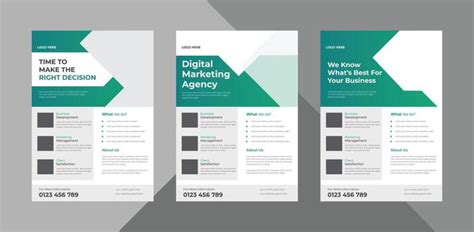 Leaflet Layout Ideas