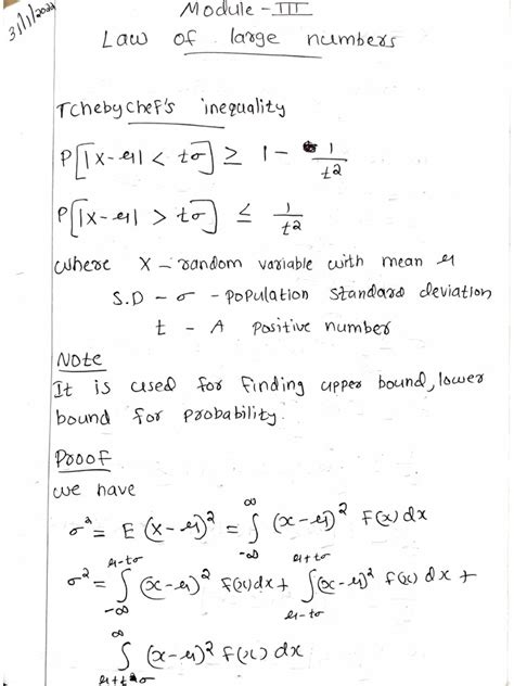 3rd Sem Statistics Mod 3 Pdf