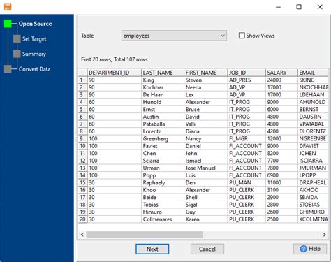 Export Dbf Table To Json Array