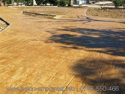 Beton Amprentat Timis Timisoara Lugoj Beton Amprentat Romania