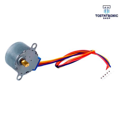 Motor A Pasos 28BYJ 48 Con Controlador ULN2003 Tostatronic