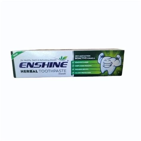Enshine Herbal Toothpaste Packaging Size 100gm At ₹ 87 Piece In Kanpur