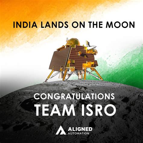 Aligned Automation On Linkedin Alignedautomationcelebrates Isroindia