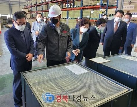 하대성 경북도 경제부지사 기업 현장의 소리 찾아 ‘나노방문다경뉴스