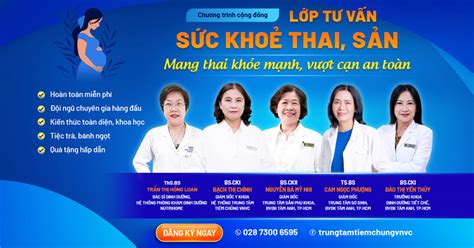 Lớp Học Tiền Sản MiỄn PhÍ Tại Hệ Thống Tiêm Chủng Vnvc