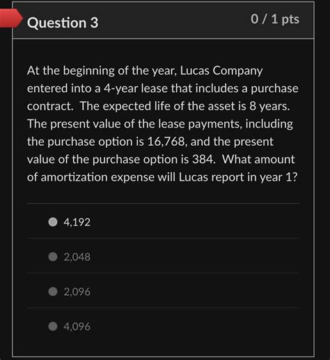 Solved Question 3 01 Pts At The Beginning Of The Year