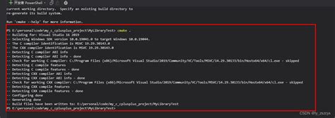 cmake 学习使用笔记（二）库的生成与使用 cmake 生成lib csdn博客