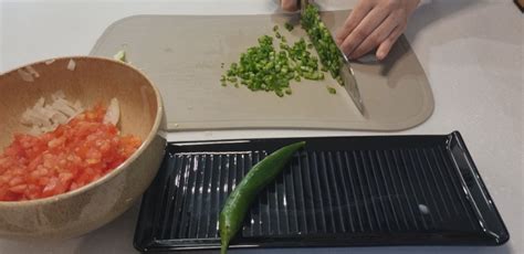 멕시코 초간단 토마토 살사 요리 피코데가요 만들기