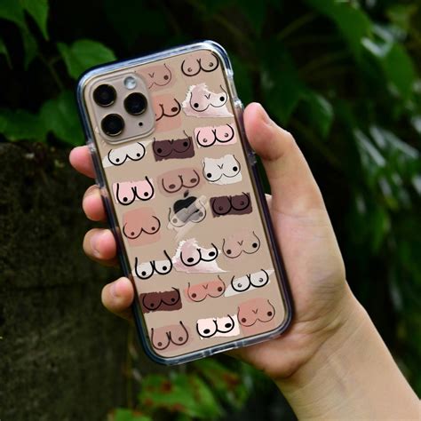 Boobies Phone Case Boobs Caseiphone 11 Xr Xs Max 11 Pro Etsy